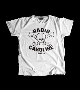 Radio Caroline T-shirt reproduction | popbed